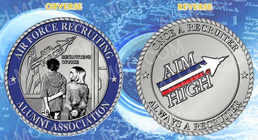 Challenge Coin | Air Force Recruiting Alumni Association
